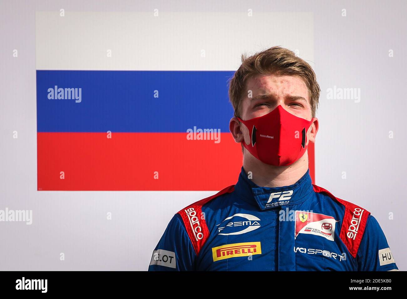 Podium, Shwartzman Robert (rus), Prema Racing, Dallara F2 2018 ...