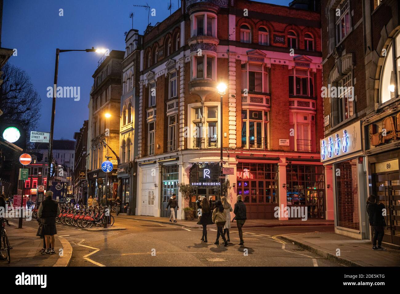 Soho london wardour street hi-res stock photography and images - Alamy