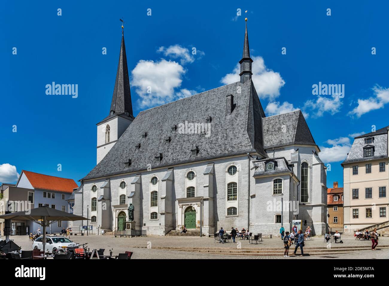 The Church of St. Peter and Paul is located on the Herderplatz in ...