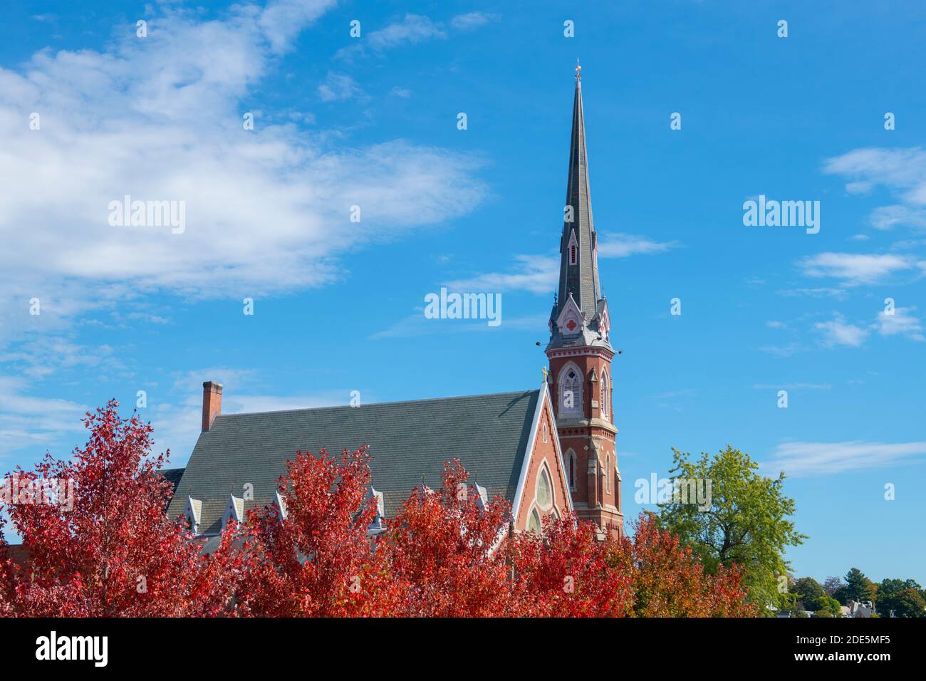 Rollstone Congregational Church UCC at 199 Main Street in downtown ...