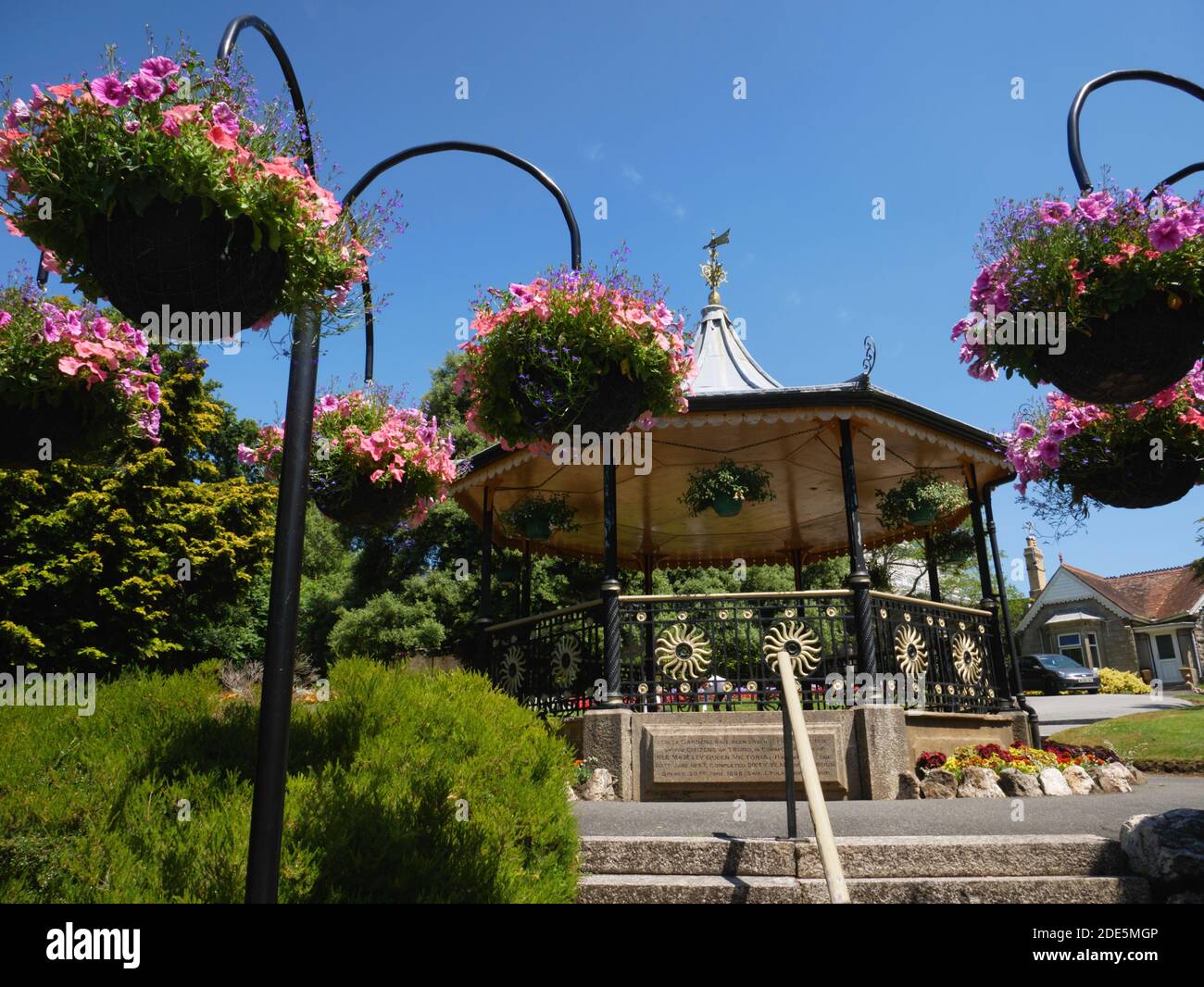 Victoria Gardens, Truro, Cornwall Stock Photo - Alamy