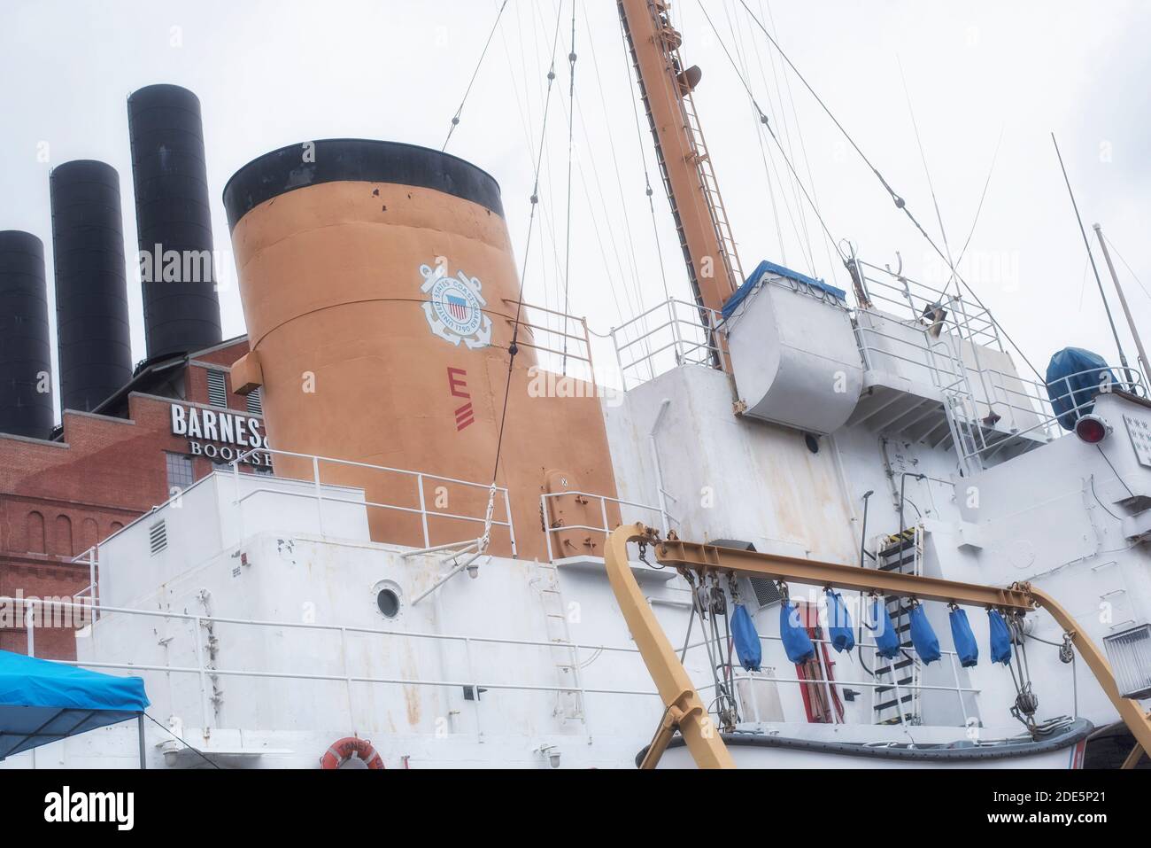 Baltimore, Maryland. September 30, 2019. The historic U.S Coast Guard ...