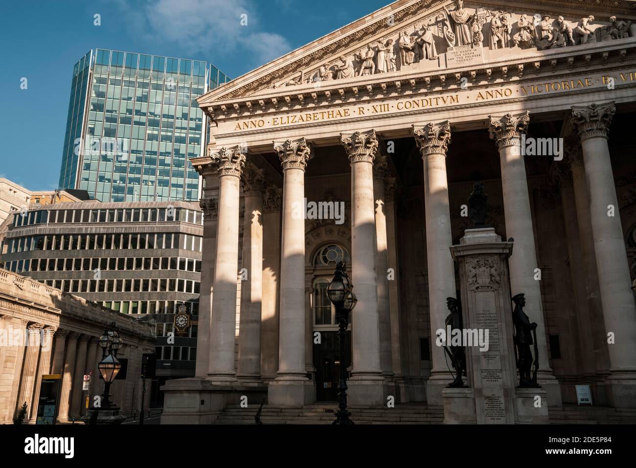 The Royal Exchange, beautiful London buildings and architecture in the ...