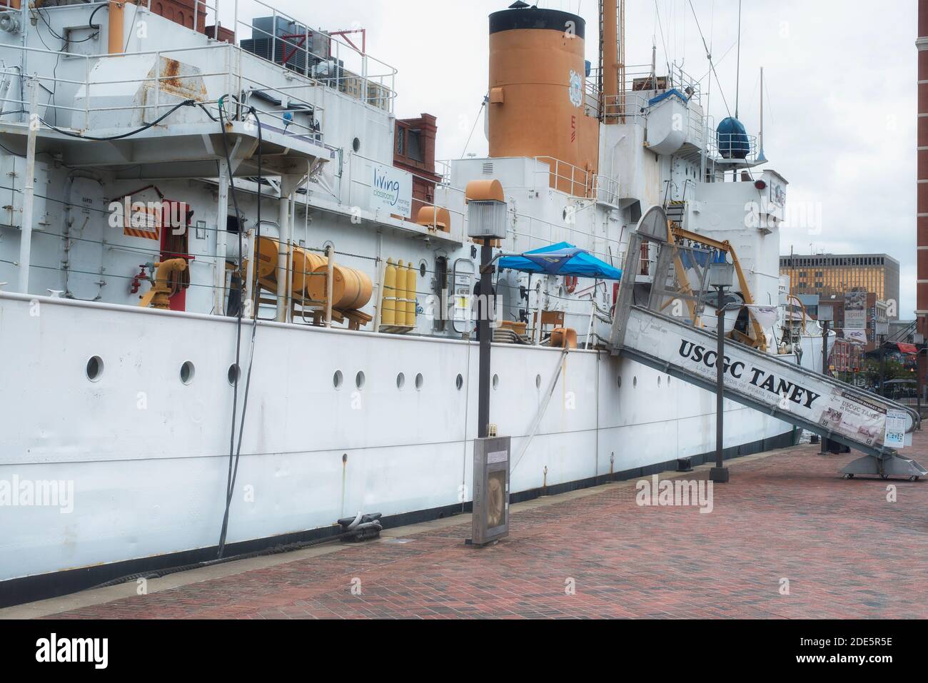 Baltimore, Maryland. September 30, 2019. The historic U.S Coast Guard ...