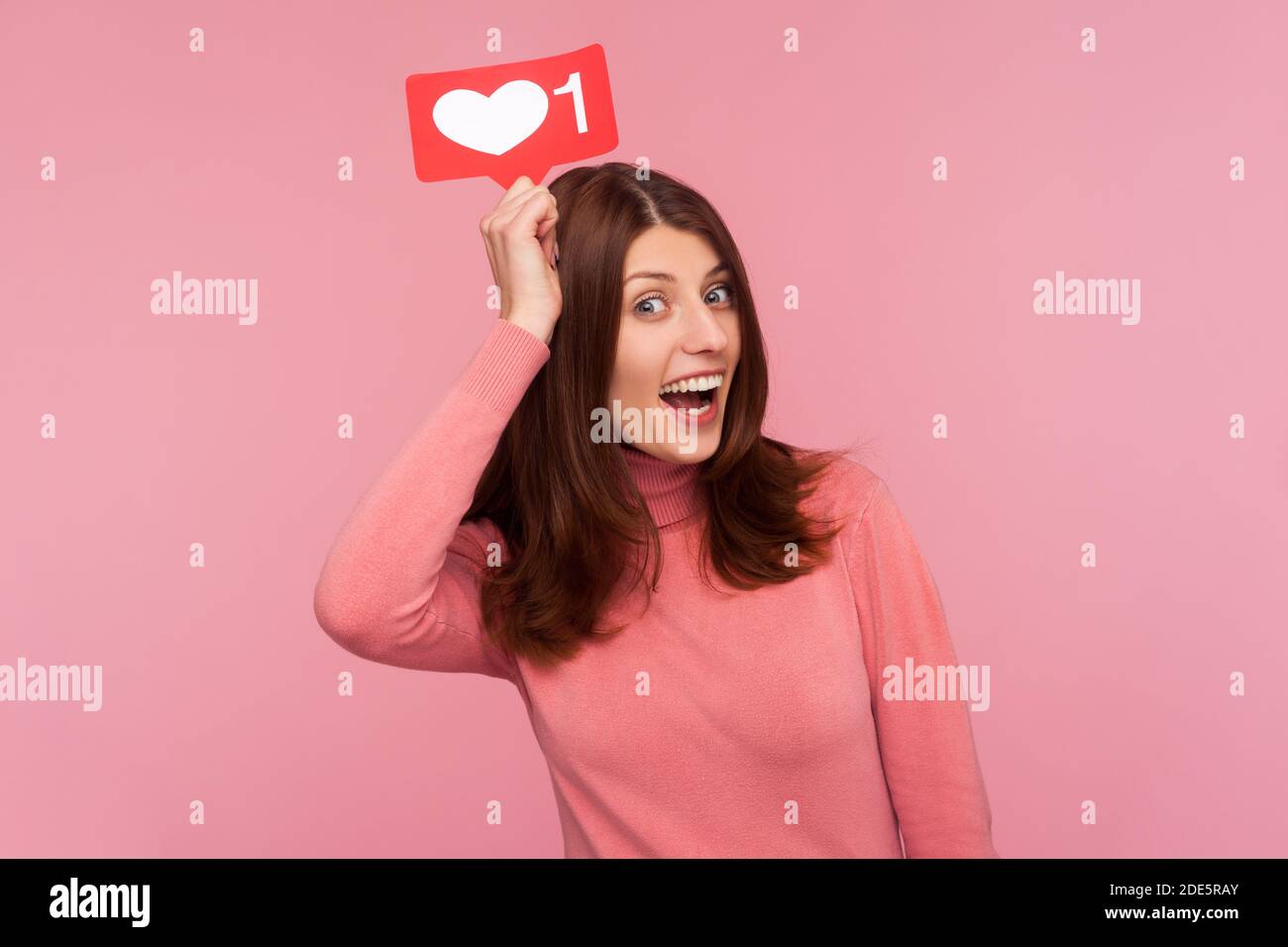 Social media likes counter on hi-res stock photography and images - Alamy