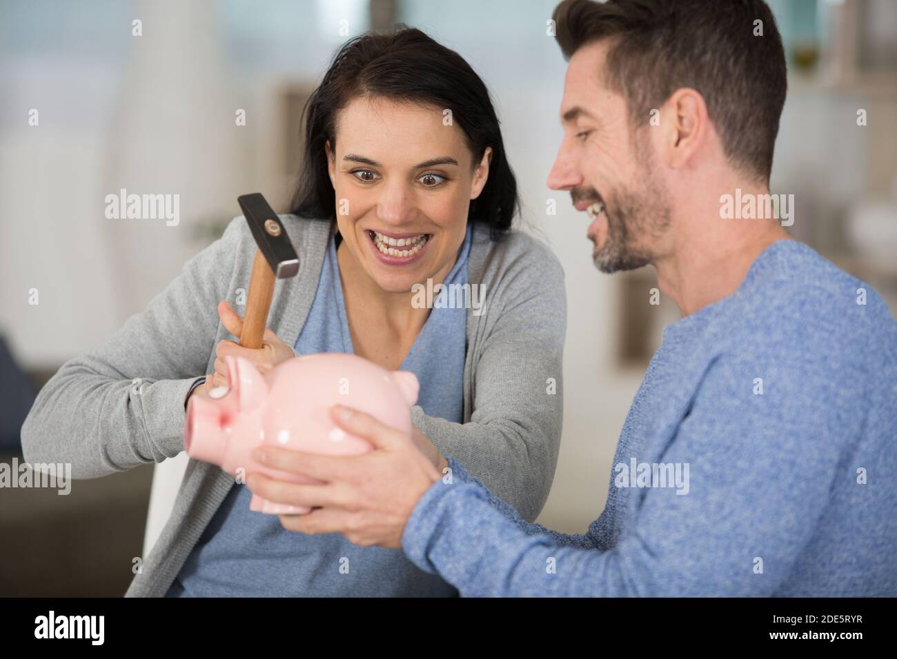 Smashing girl hi-res stock photography and images - Alamy