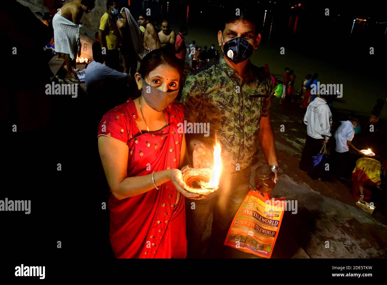 Dev diwali celebrated in india Stock Photo - Alamy