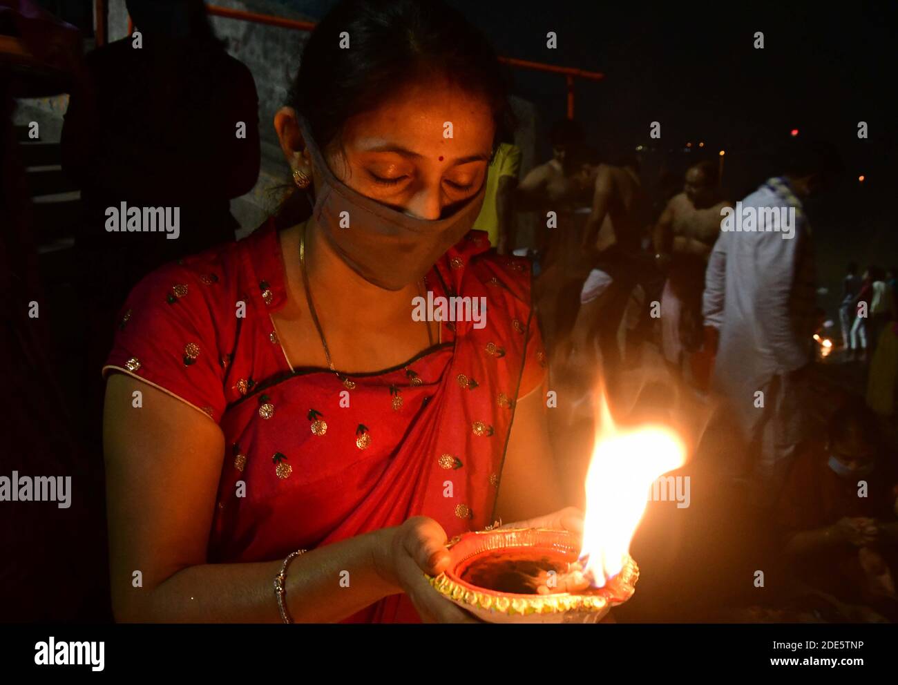 Dev diwali celebrated in india Stock Photo - Alamy