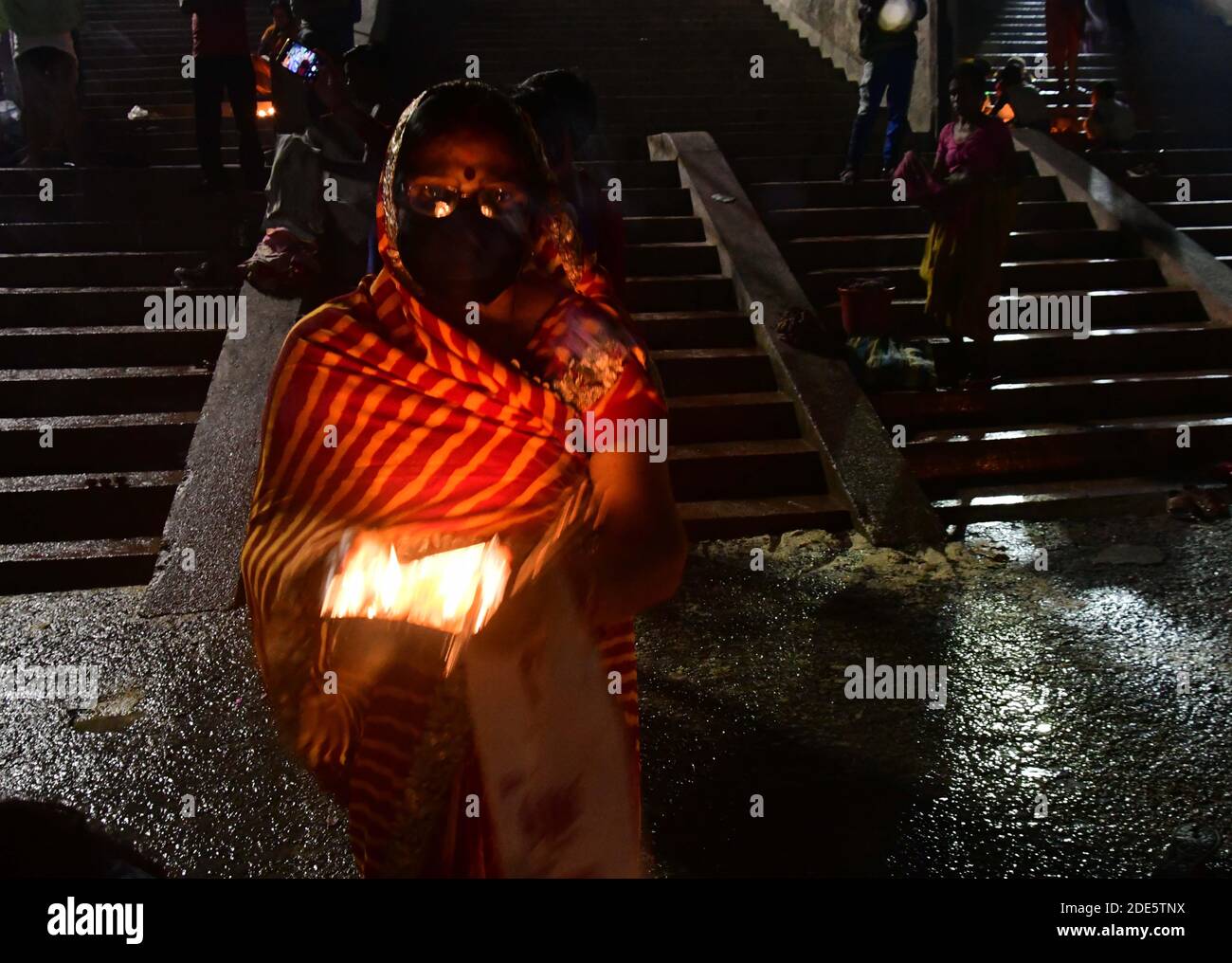 Dev diwali celebrated in india Stock Photo - Alamy