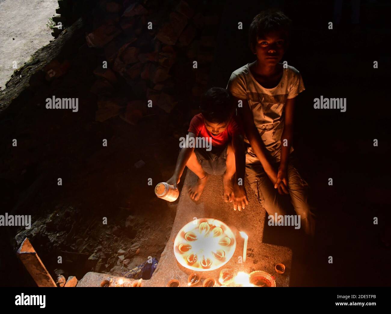 Dev diwali celebrated in india Stock Photo - Alamy