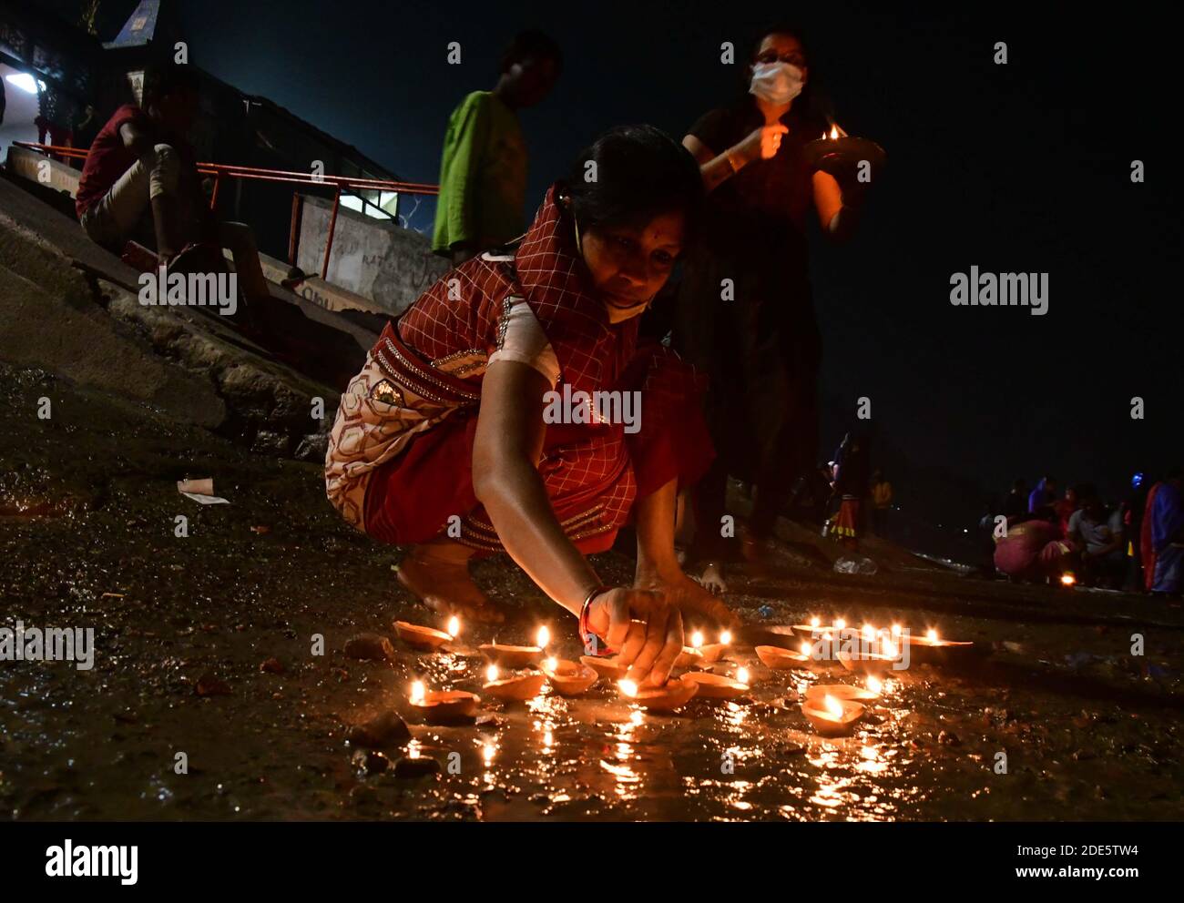 Dev diwali celebrated in india Stock Photo - Alamy