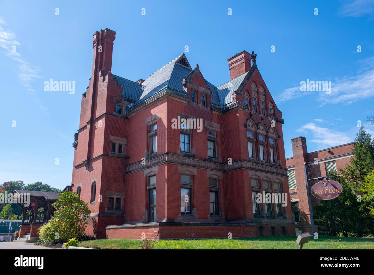 Fay Club building was built in 1884 with Gothic style at 658 Main ...
