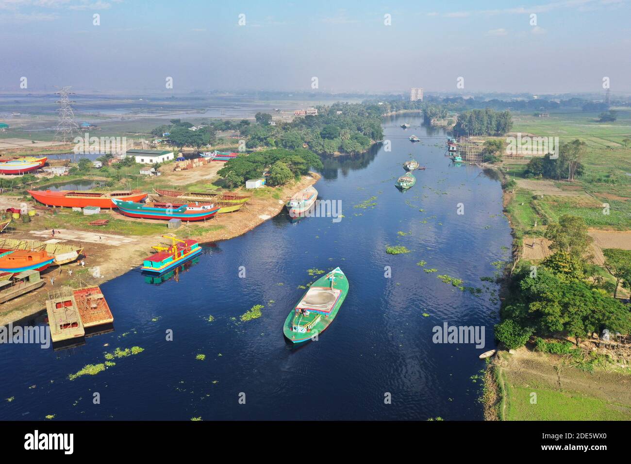 Aerial view of balu river hi-res stock photography and images - Alamy