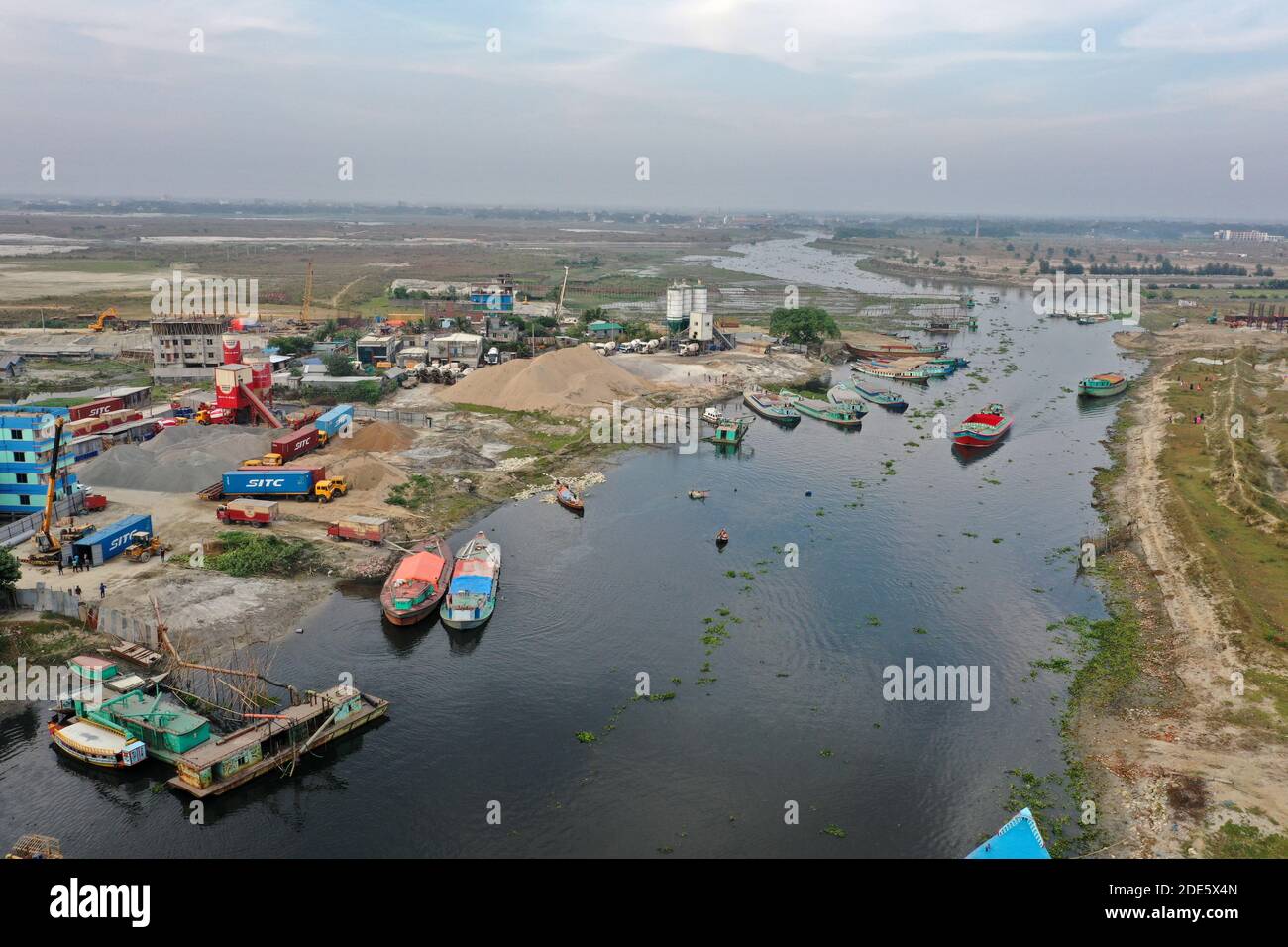 Aerial view of balu river hi-res stock photography and images - Alamy
