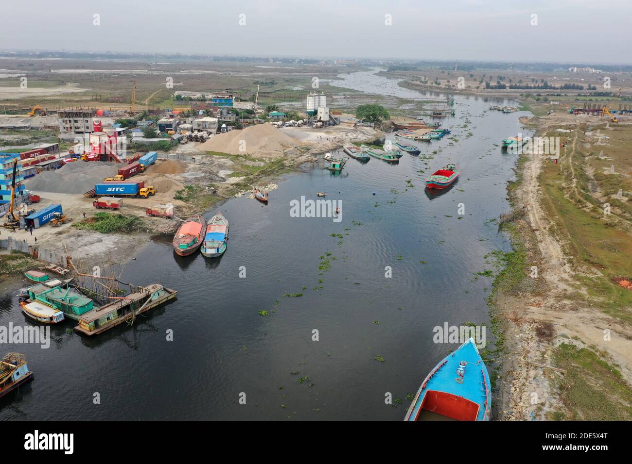 Aerial view of balu river hi-res stock photography and images - Alamy