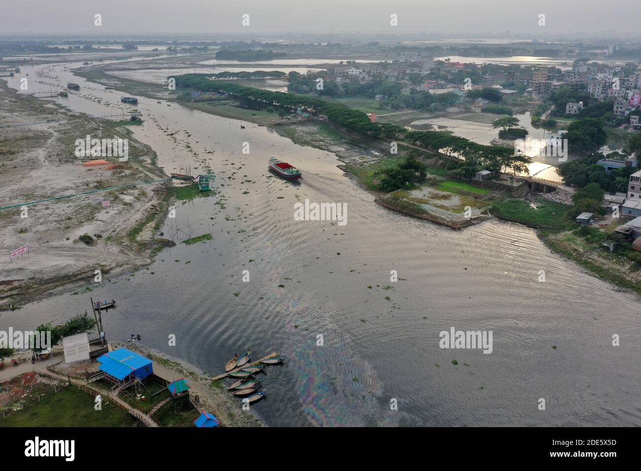Aerial view of balu river hi-res stock photography and images - Alamy