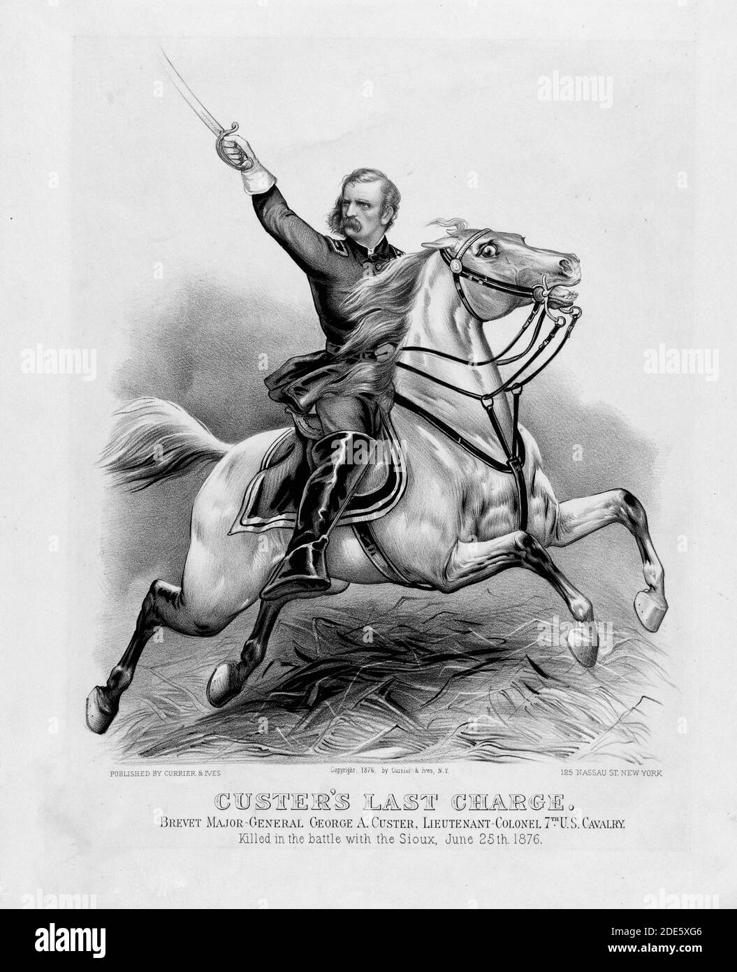 Lieutenant colonel custer hi-res stock photography and images - Alamy