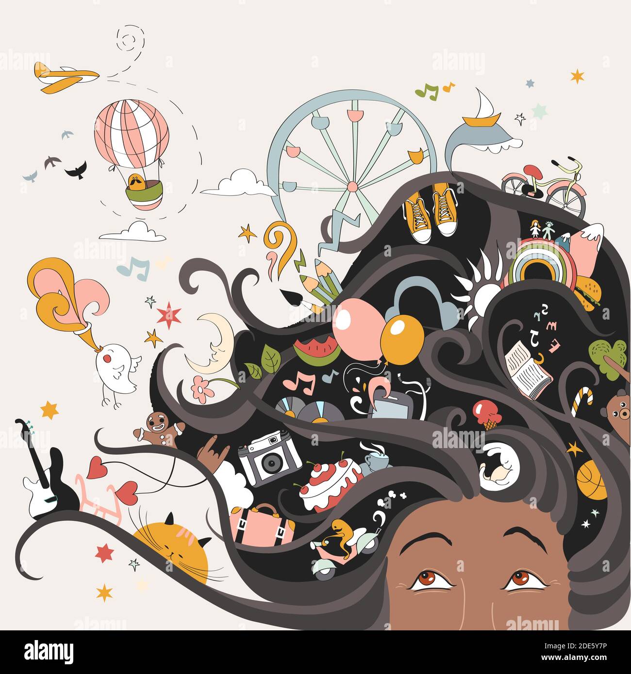 Indigenous culture teenager Stock Vector Images - Alamy