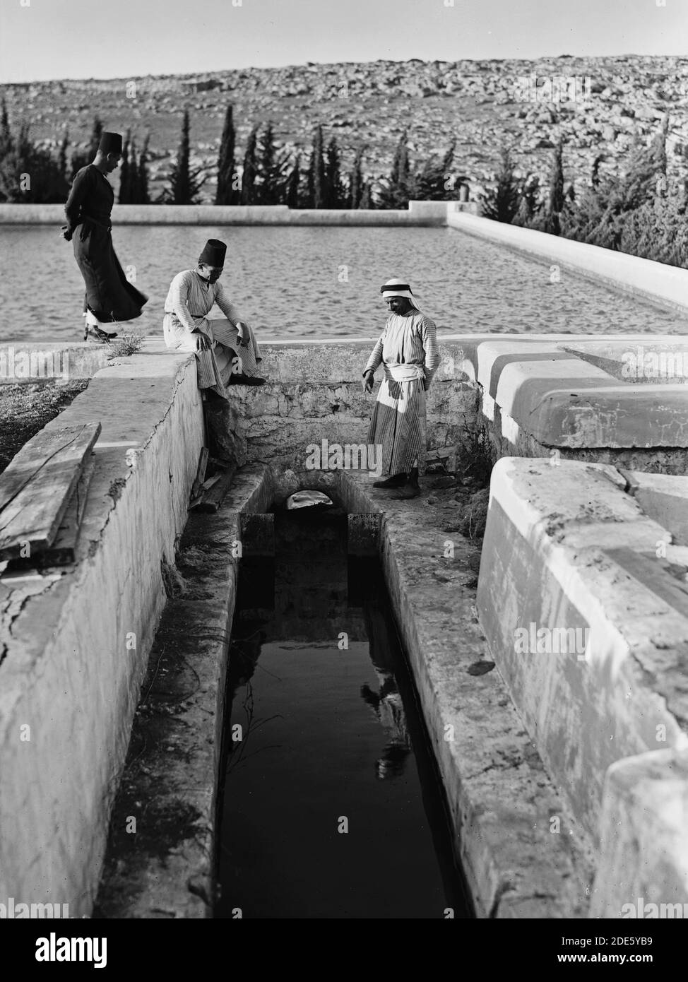 Middle East History - Solomon's Pools & ancient aqueducts. Inflow of ...