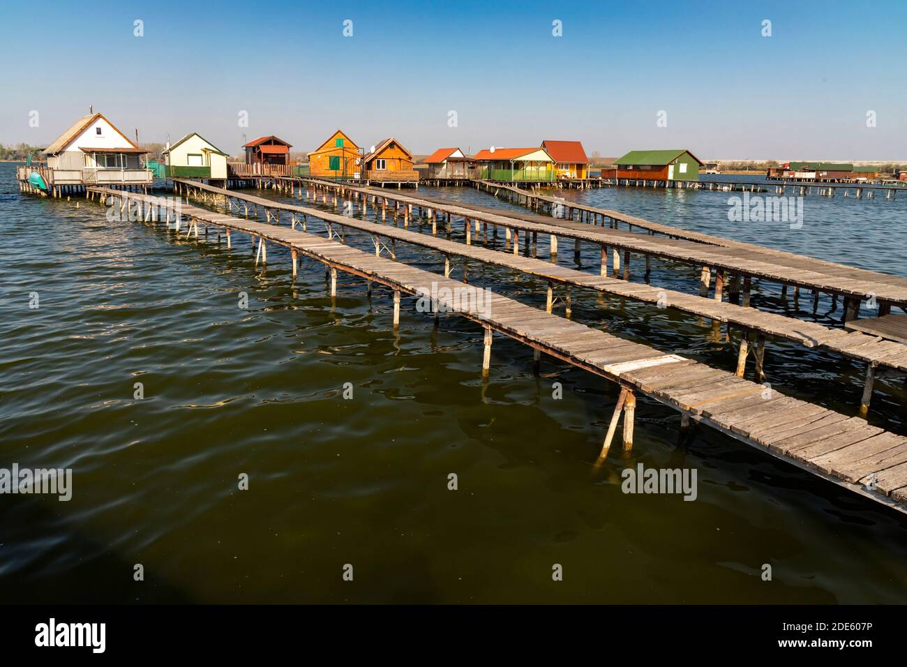 Floating village bokodi in hungary hi-res stock photography and images ...
