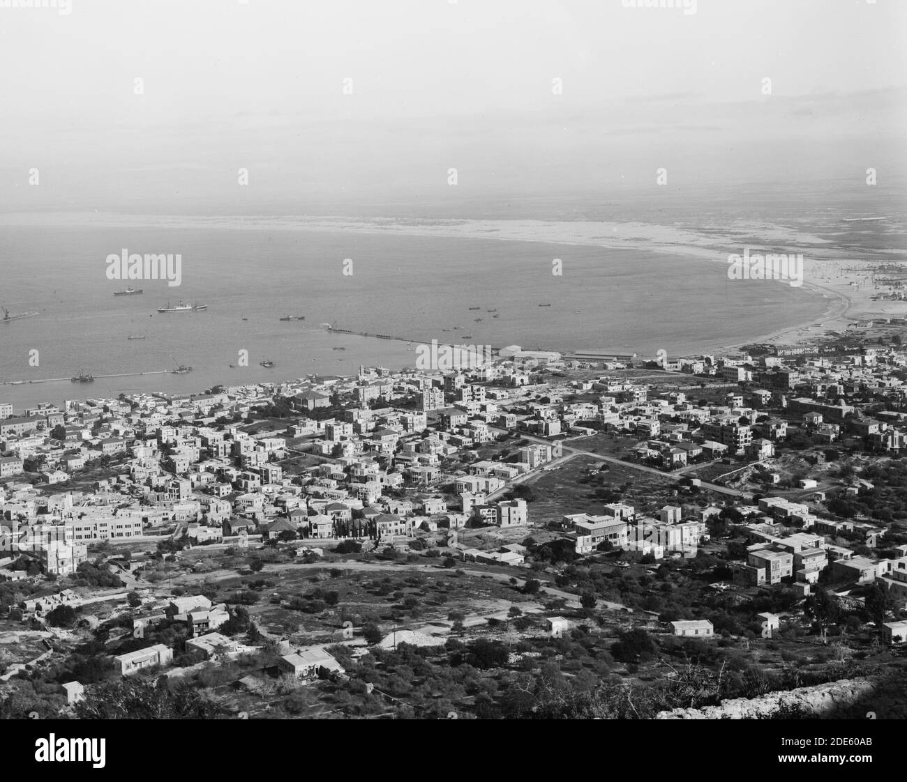 Original Caption: Haifa 1927 - Location: Israel--Haifa ca. 1927 Stock ...
