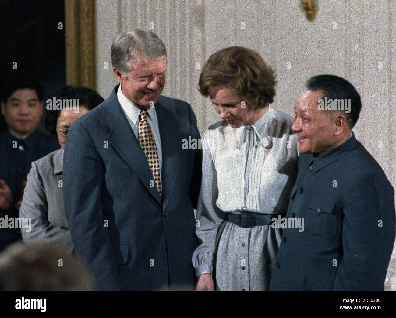 Madame Zhuo Lin Jimmy Carter Rosalynn Carter and Deng Xiaoping at the ...