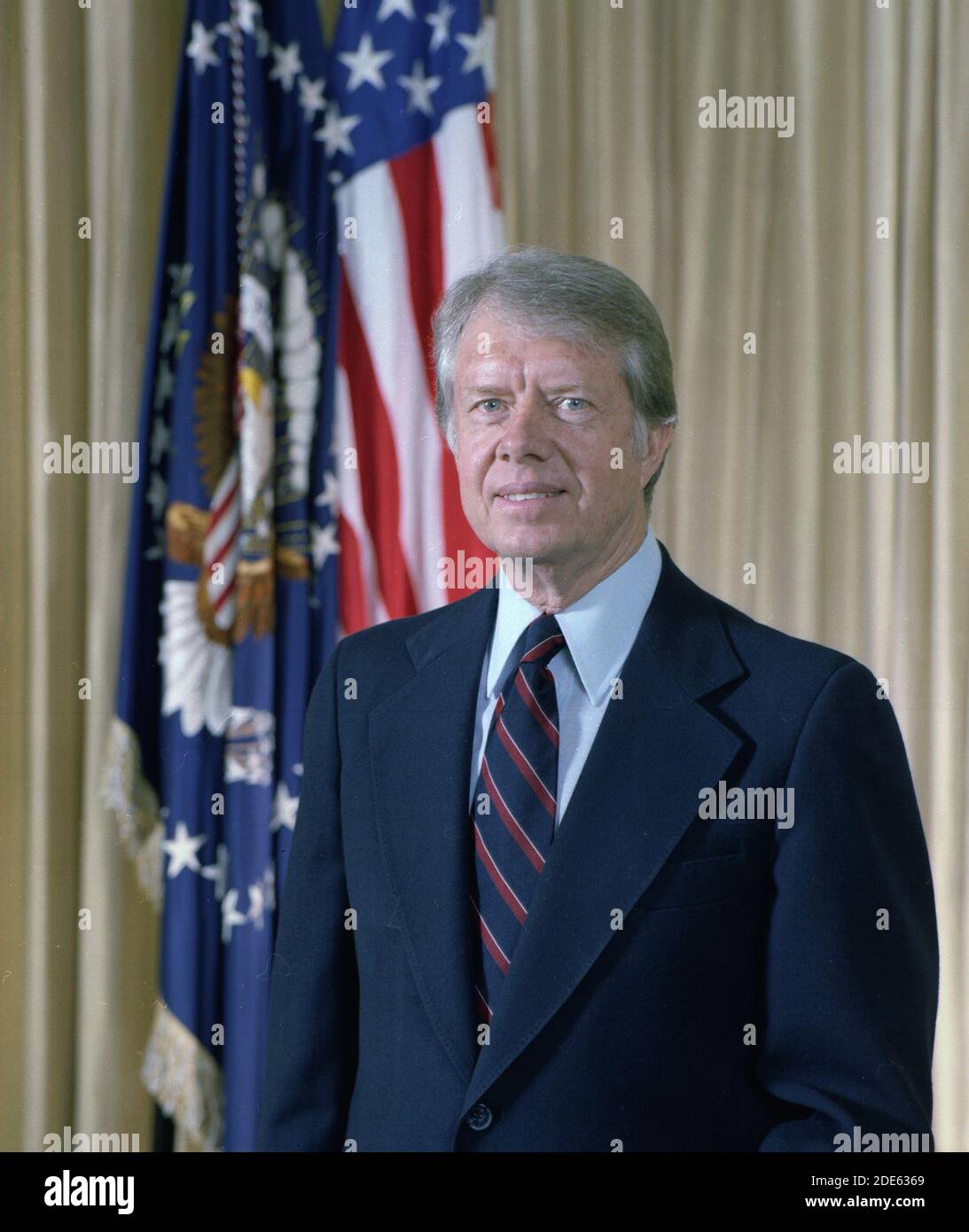 Official portrait of Jimmy Carter ca. 1 May 1978 Stock Photo - Alamy
