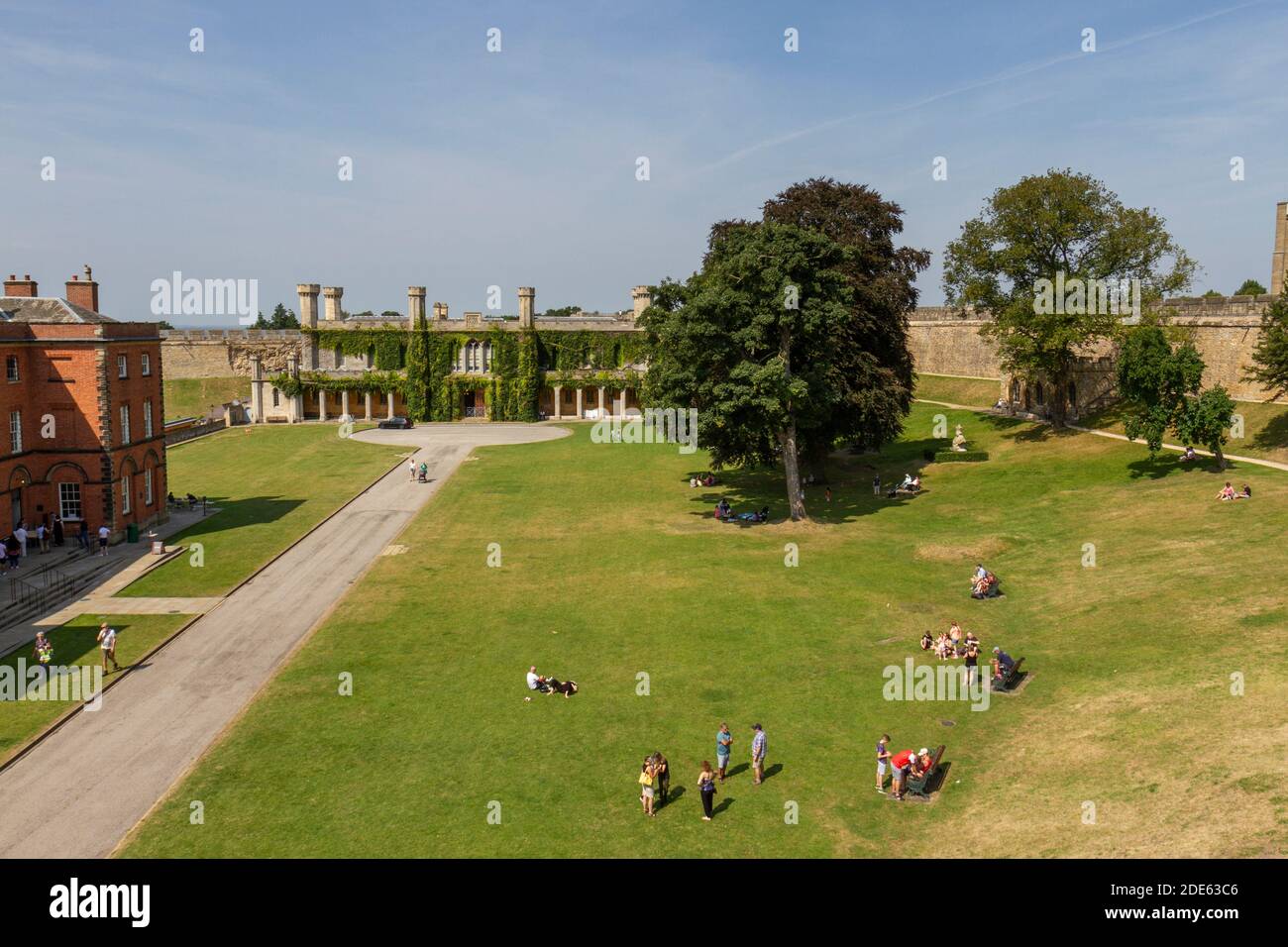 Lincoln Crown Court in the grounds of Lincoln Castle, Lincolnshire, UK ...