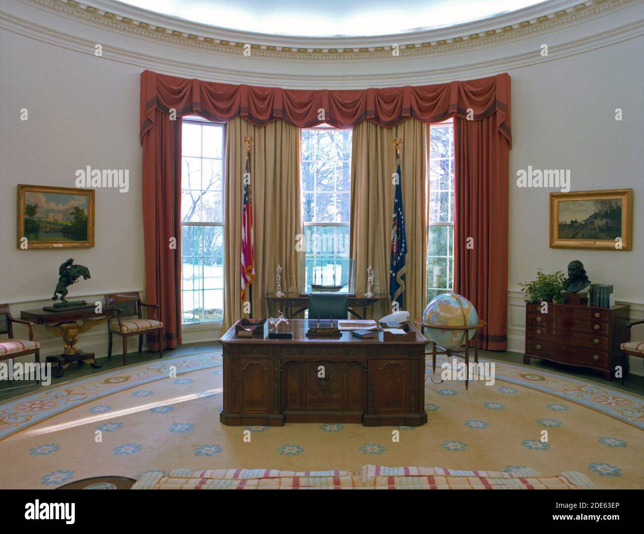 The Oval Office ca. 01/23/1978 Stock Photo - Alamy