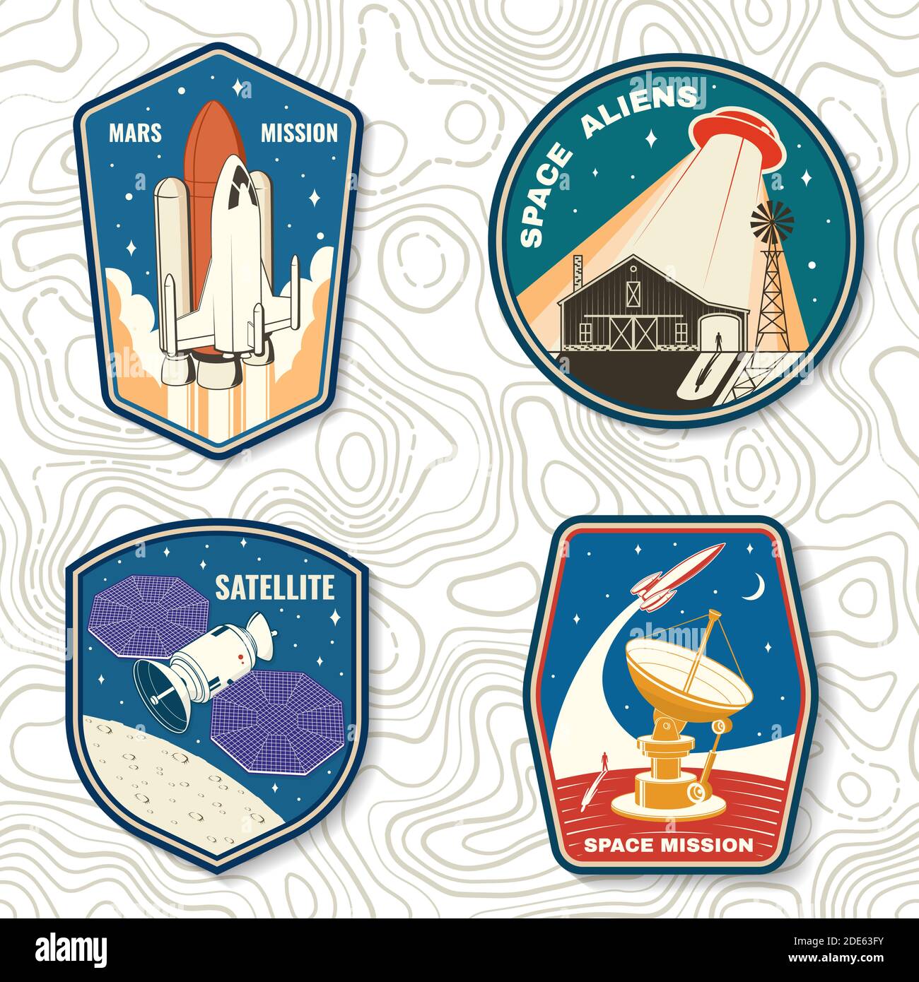 Mission badge hi-res stock photography and images - Alamy