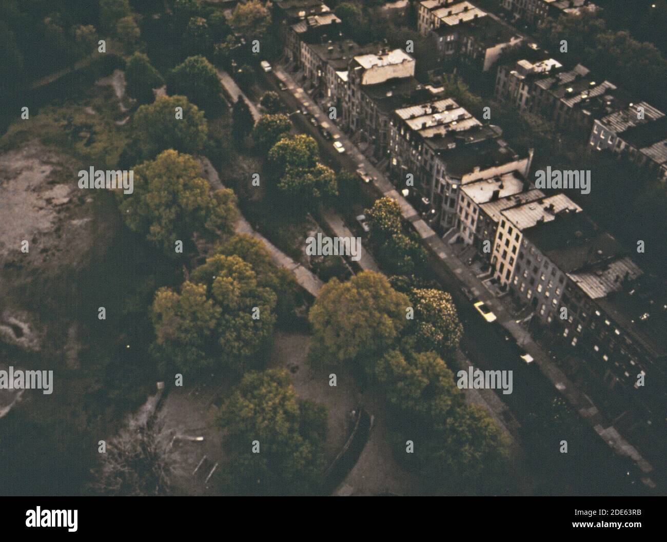 Residential area ca. 1973 Stock Photo - Alamy