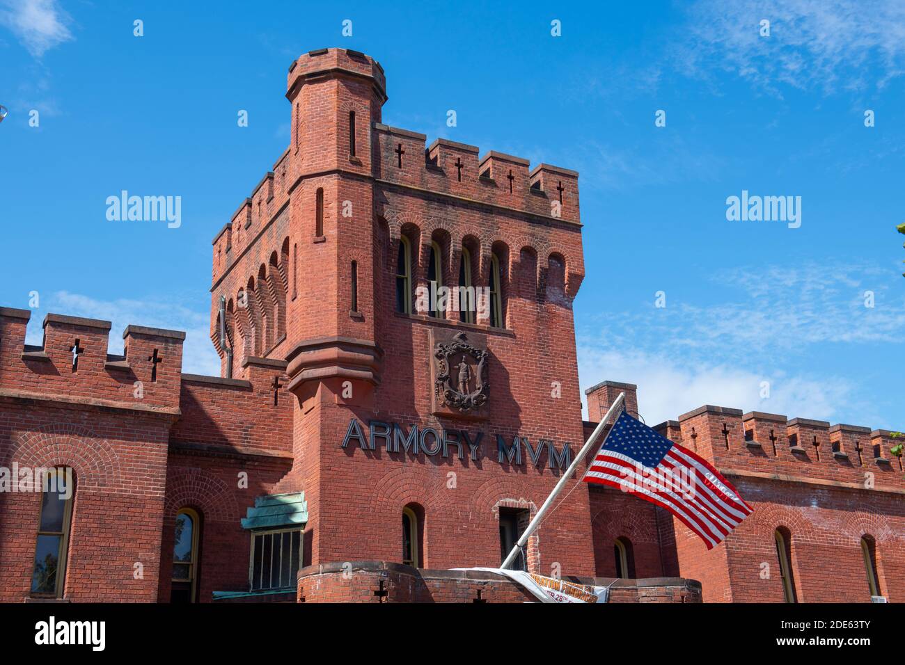 Fitchburg Armory MVM building at 14 Wallace Avenue in downtown ...
