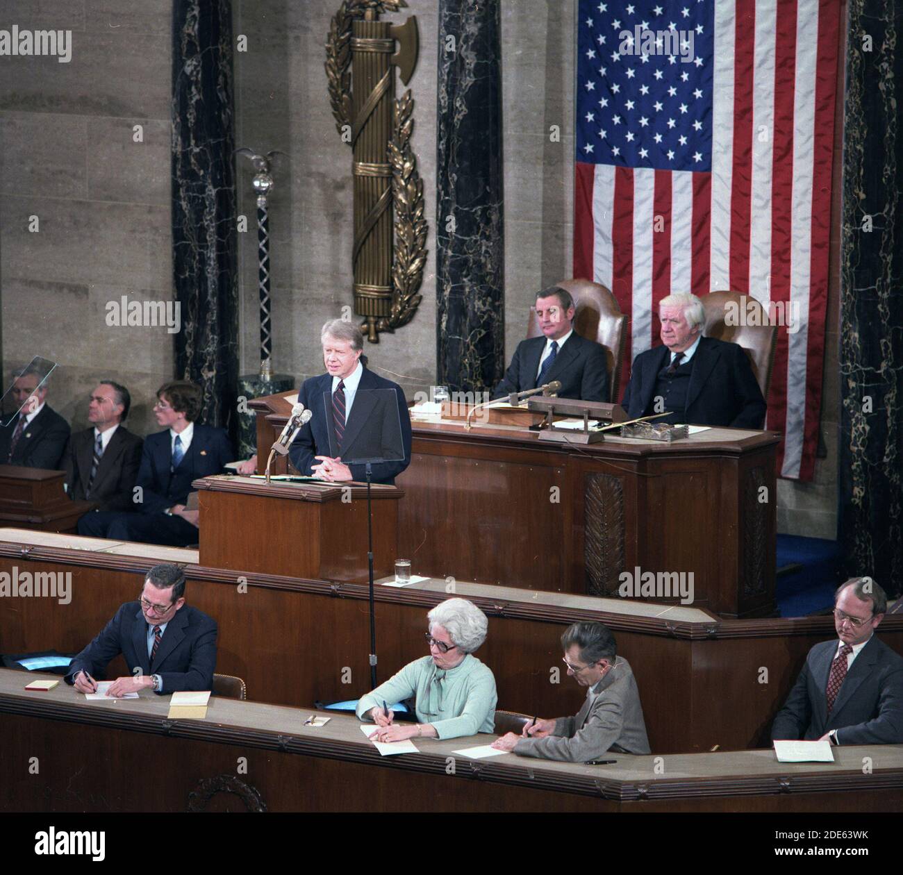 Jimmy carter speech 1979 hi-res stock photography and images - Alamy