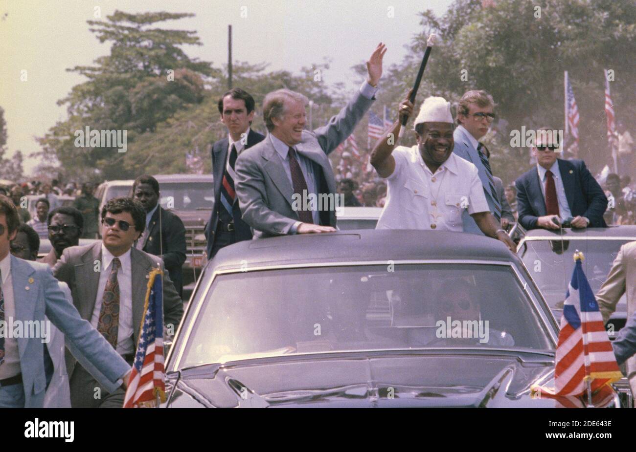 Liberia president 1970s hi-res stock photography and images - Alamy