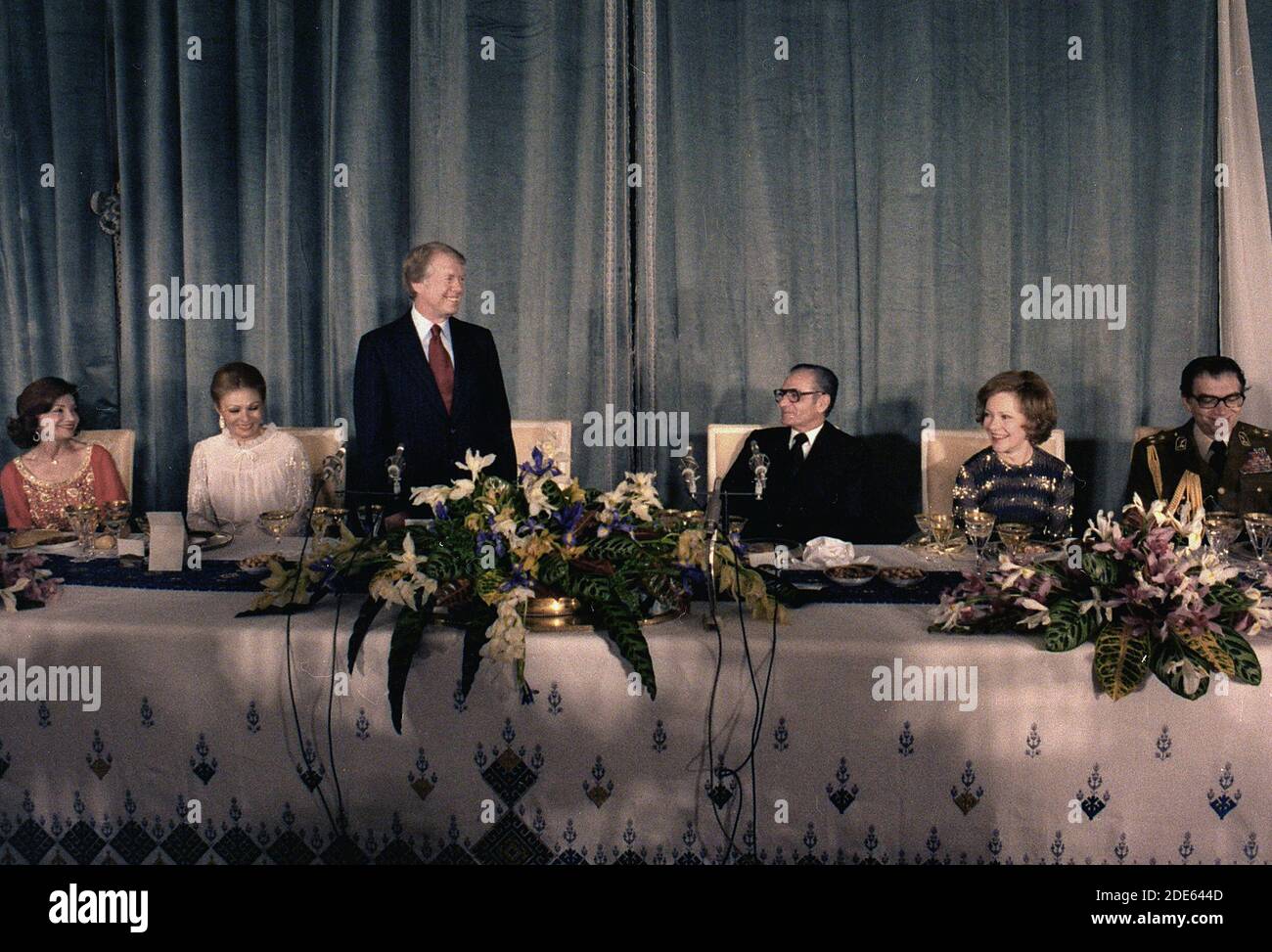 Jimmy carter and shah of iran hi-res stock photography and images - Alamy