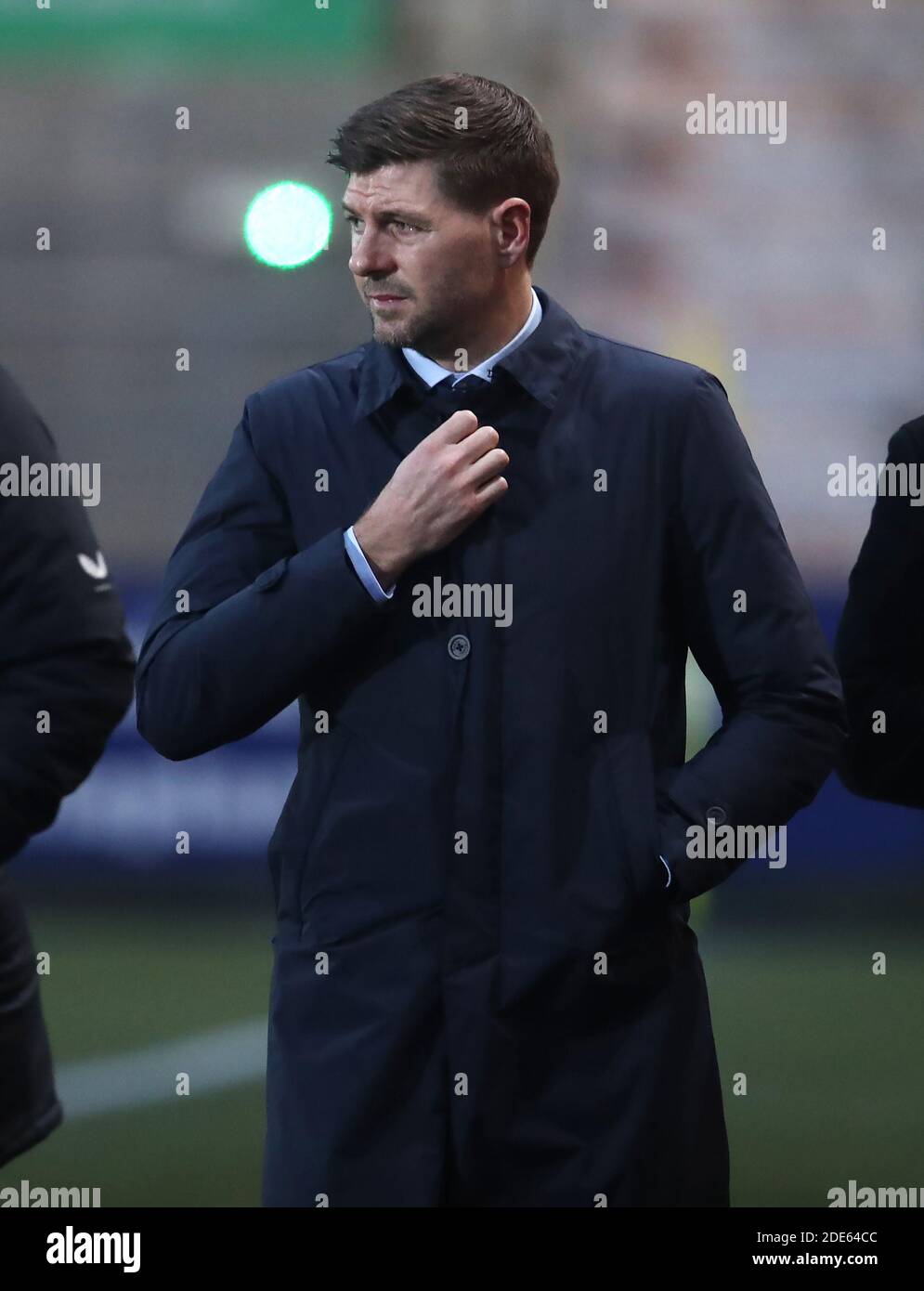 Rangers manager Steven Gerrard before the Scottish Premier League match ...