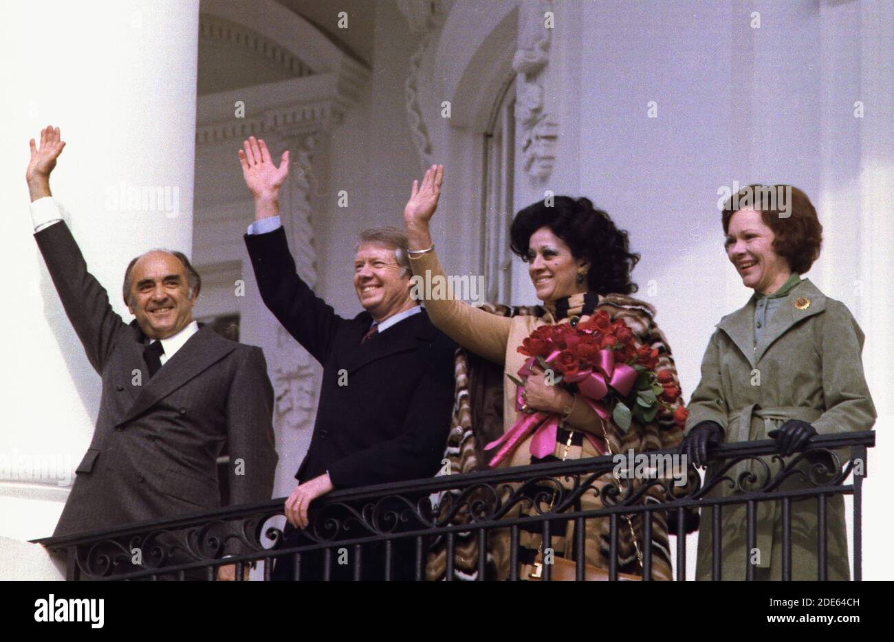 President Jose Lopez Portillo Jimmy Carter Mrs. Jose Lopez Portillo and ...