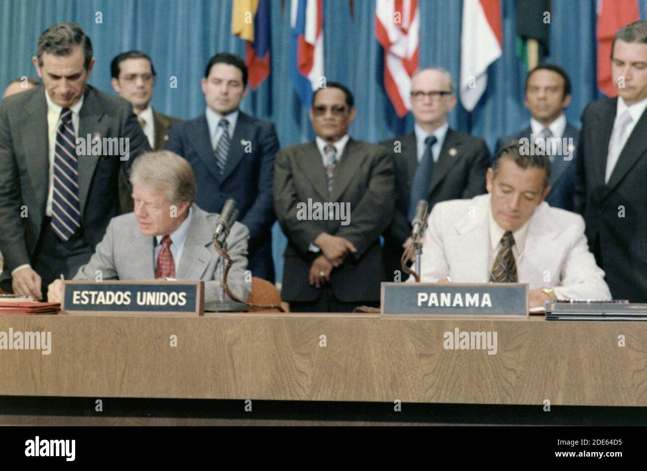 Panama canal treaty jimmy carter hi-res stock photography and images ...