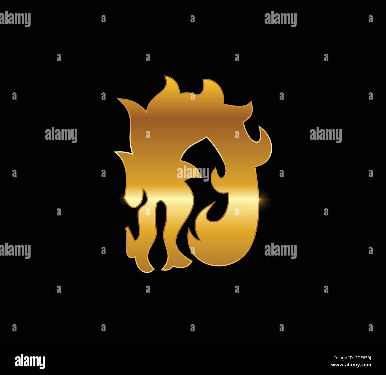 Dragon logo vector design template hi-res stock photography and images ...