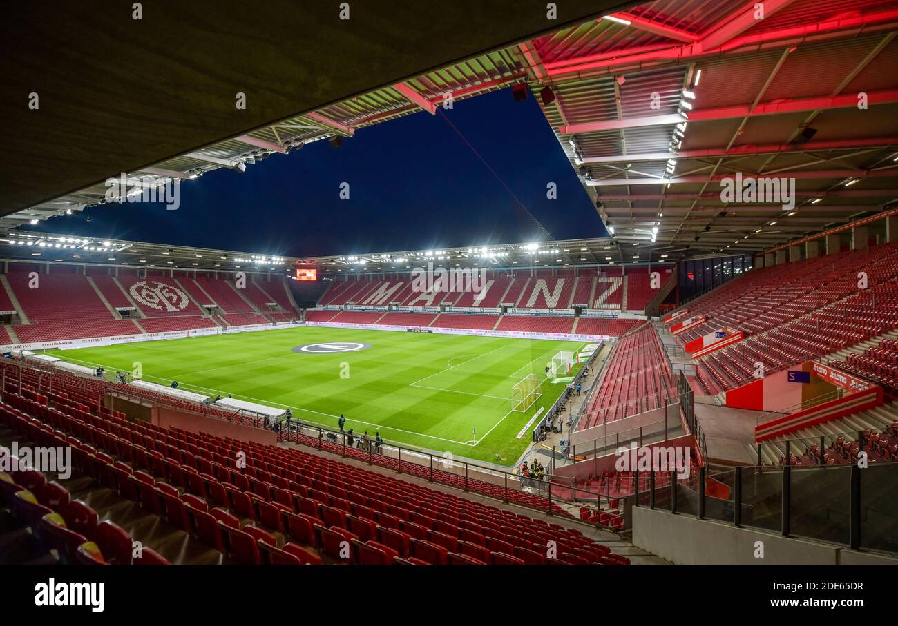 Mainz, Germany. 29th Nov, 2020. Football: Bundesliga, FSV Mainz 05 ...