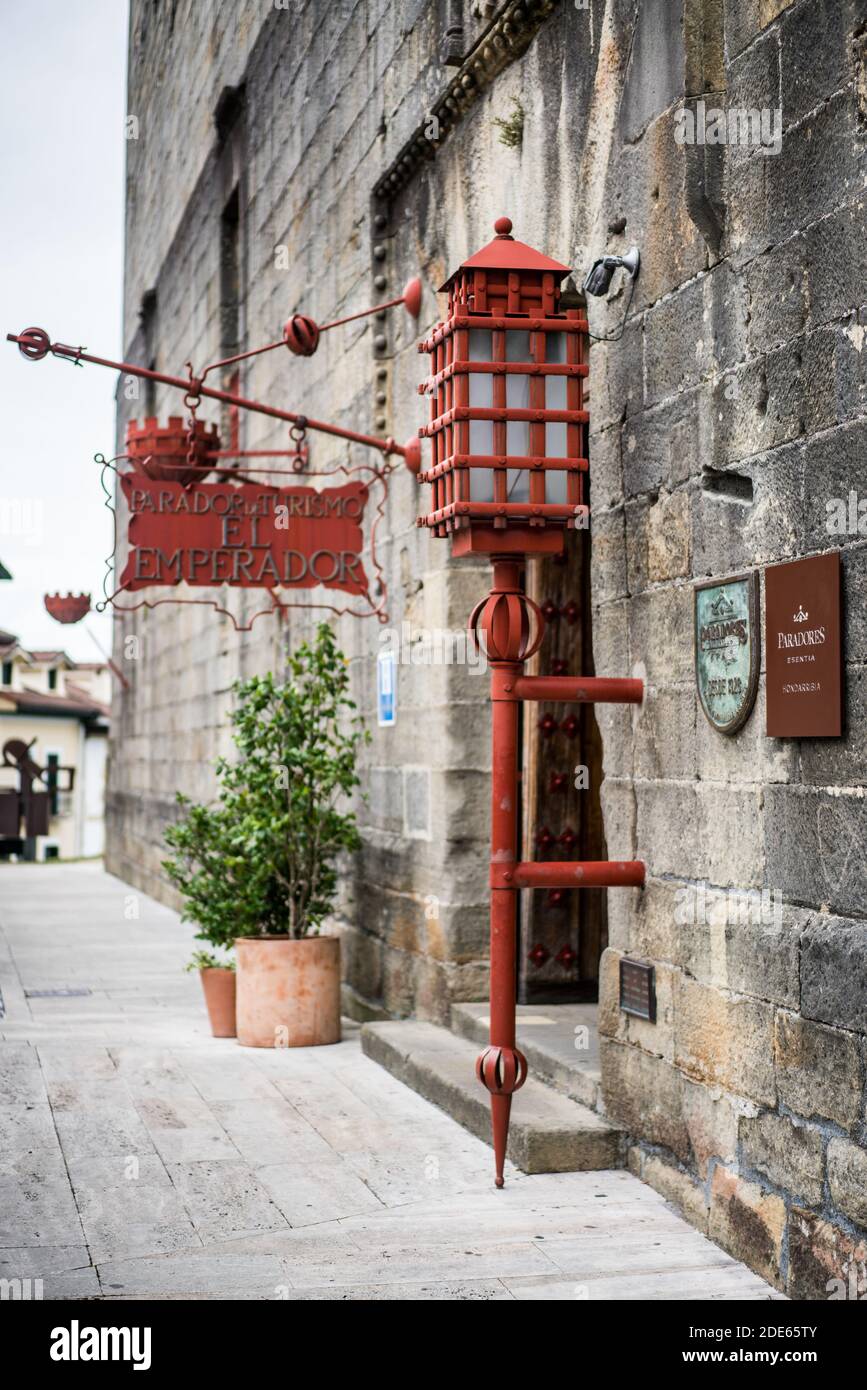 Hondarribia castle hi-res stock photography and images - Alamy