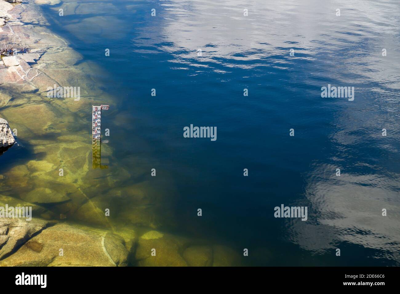 Flood level markers hi-res stock photography and images - Alamy
