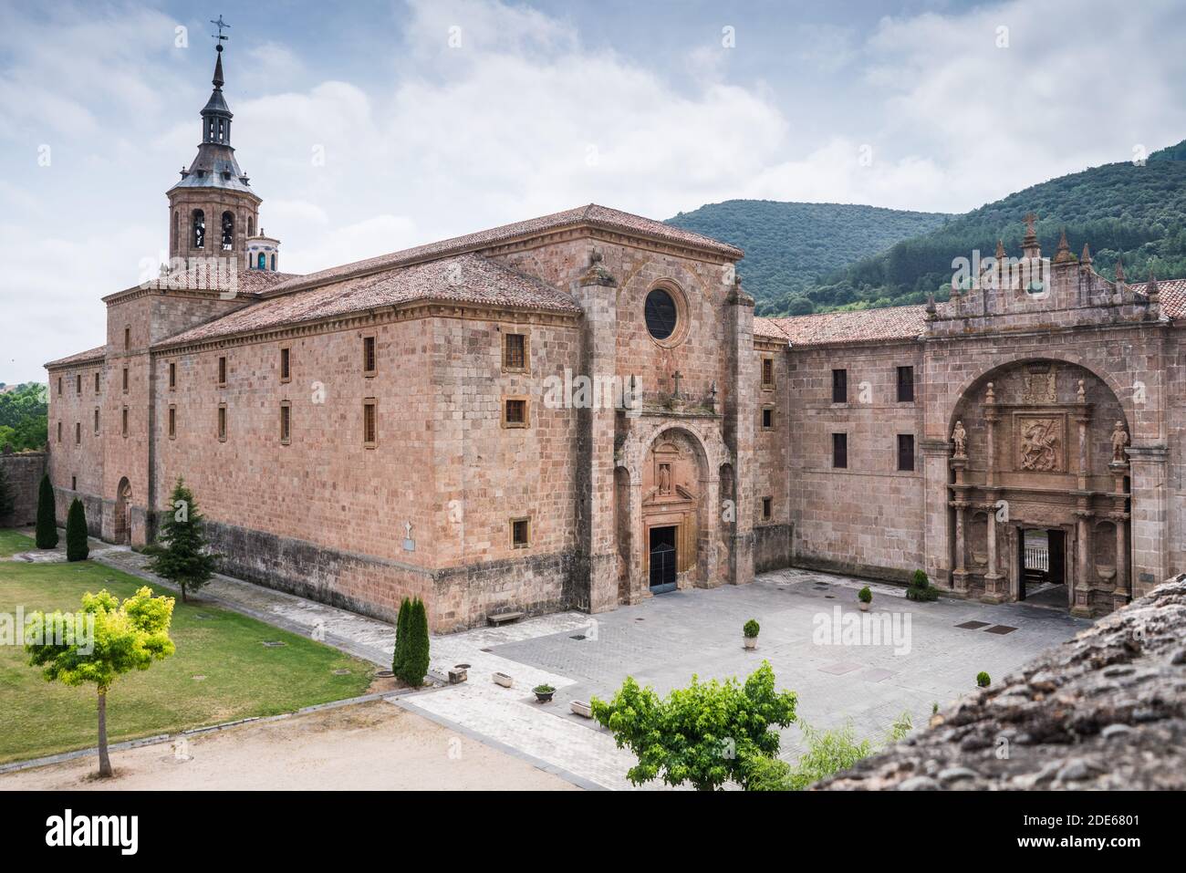 Monastery of Yuso, San Millan de la Cogolla, La Rioja, Spain Stock ...