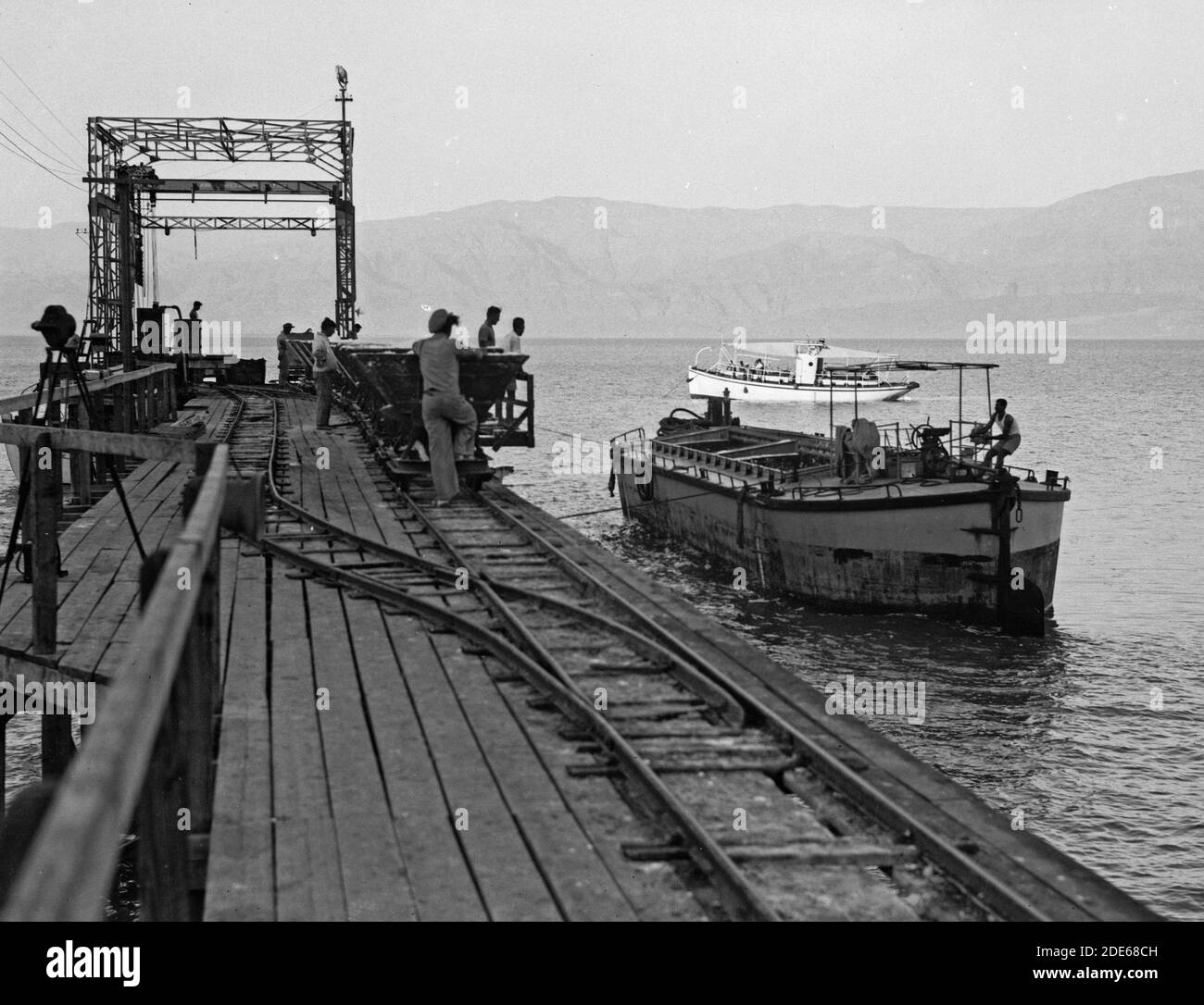 Original Caption: Dead Sea Album prepared for the Palestine Potash Ltd ...