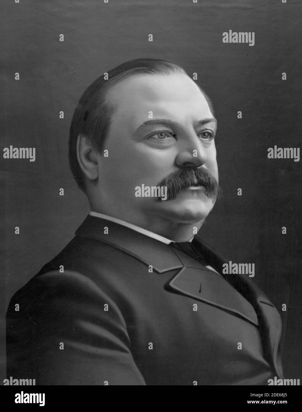 Vintage portrait of grover cleveland hi-res stock photography and ...
