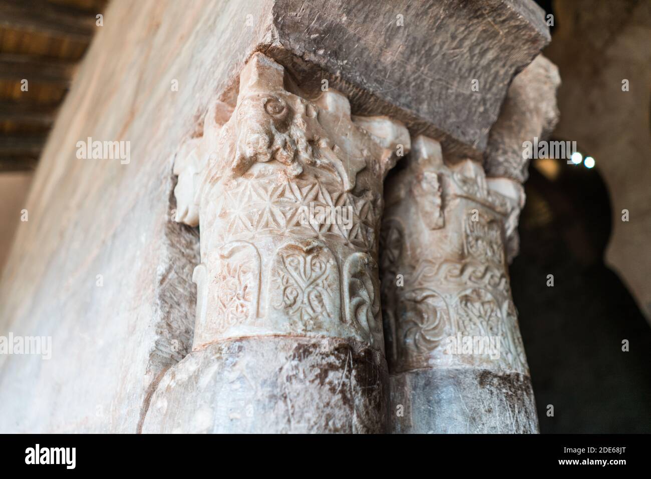 Interior of the Monastery of Suso, San Millan de la Cogolla, La Rioja ...
