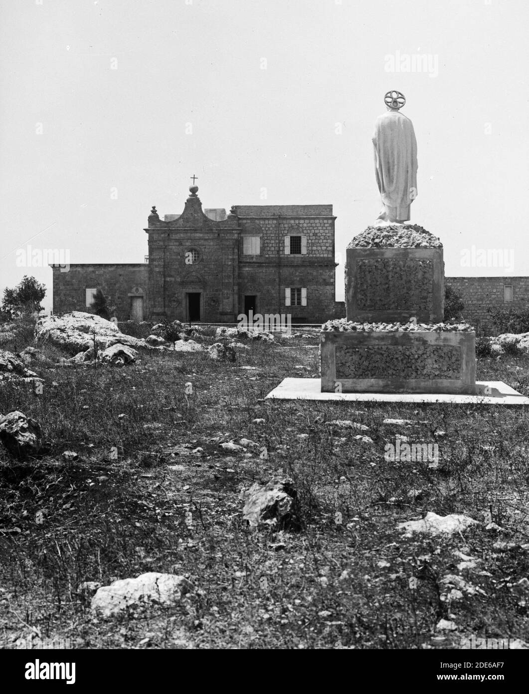 Middle East History - Carmel and Haifa. Mt. Carmel. Franciscan convent ...