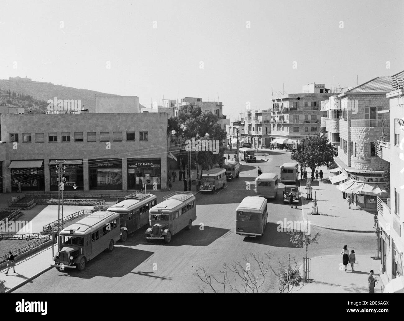 Original Caption: Haifa - Location: Israel--Haifa ca. 1940-1946 Stock ...