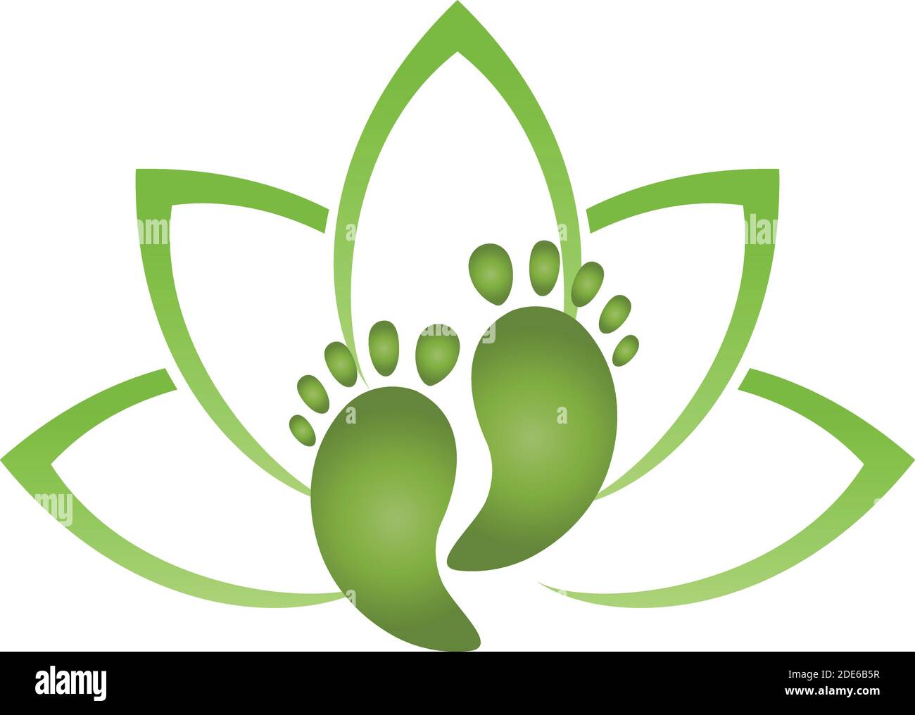 Feet, foot care, massage, logo Stock Vector Image & Art - Alamy