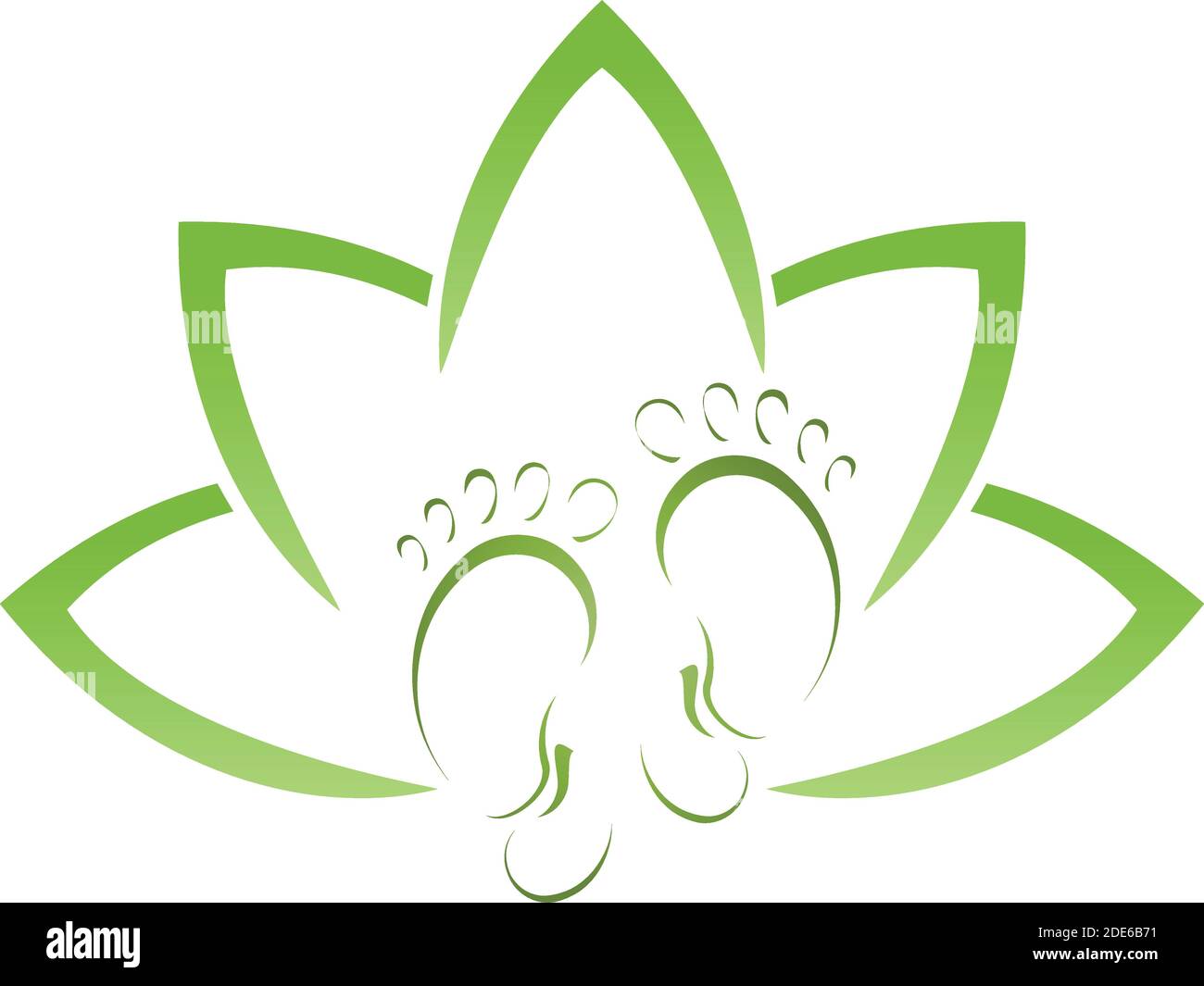 Feet, foot care, massage, logo Stock Vector Image & Art - Alamy